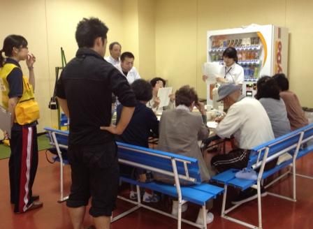 大船渡綾里地区仮設住宅訪問と運動量調査を行いました: 川久保病院ブログ